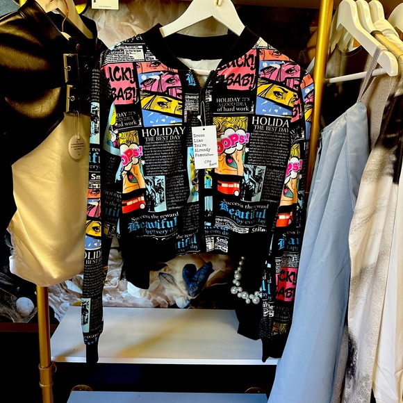 Jackets & Coats | Comic Book Chaos | Poshmark